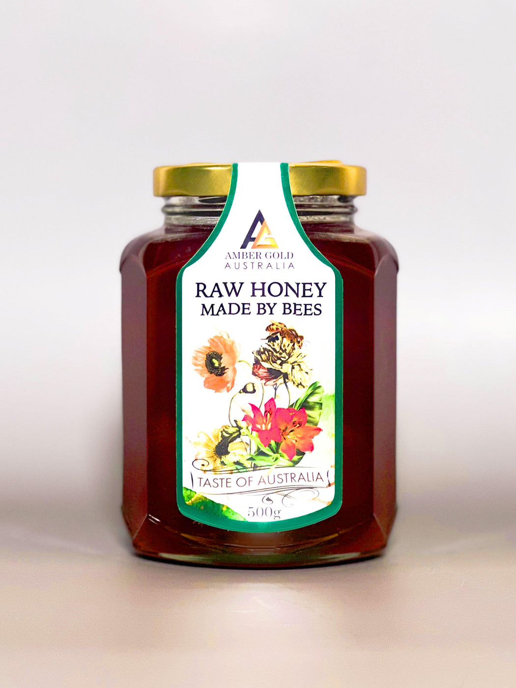 Peppermint Box – Amber Gold Honey